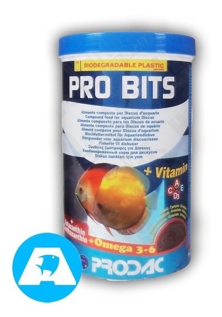 Prodac Discus Probits 500g – 1200ml Acuario Aiken Alimento Para Discus ...