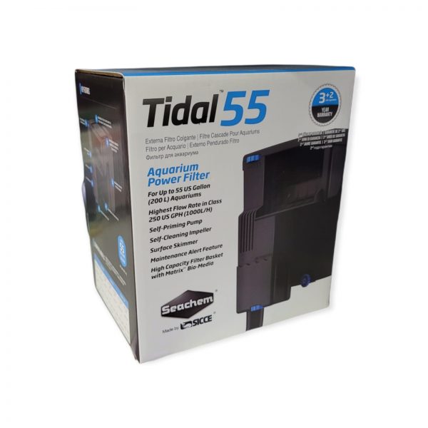 Filtro Mochila Cascada Seachem Tidal 55 1000 L/h Aiken – Acuario Aiken